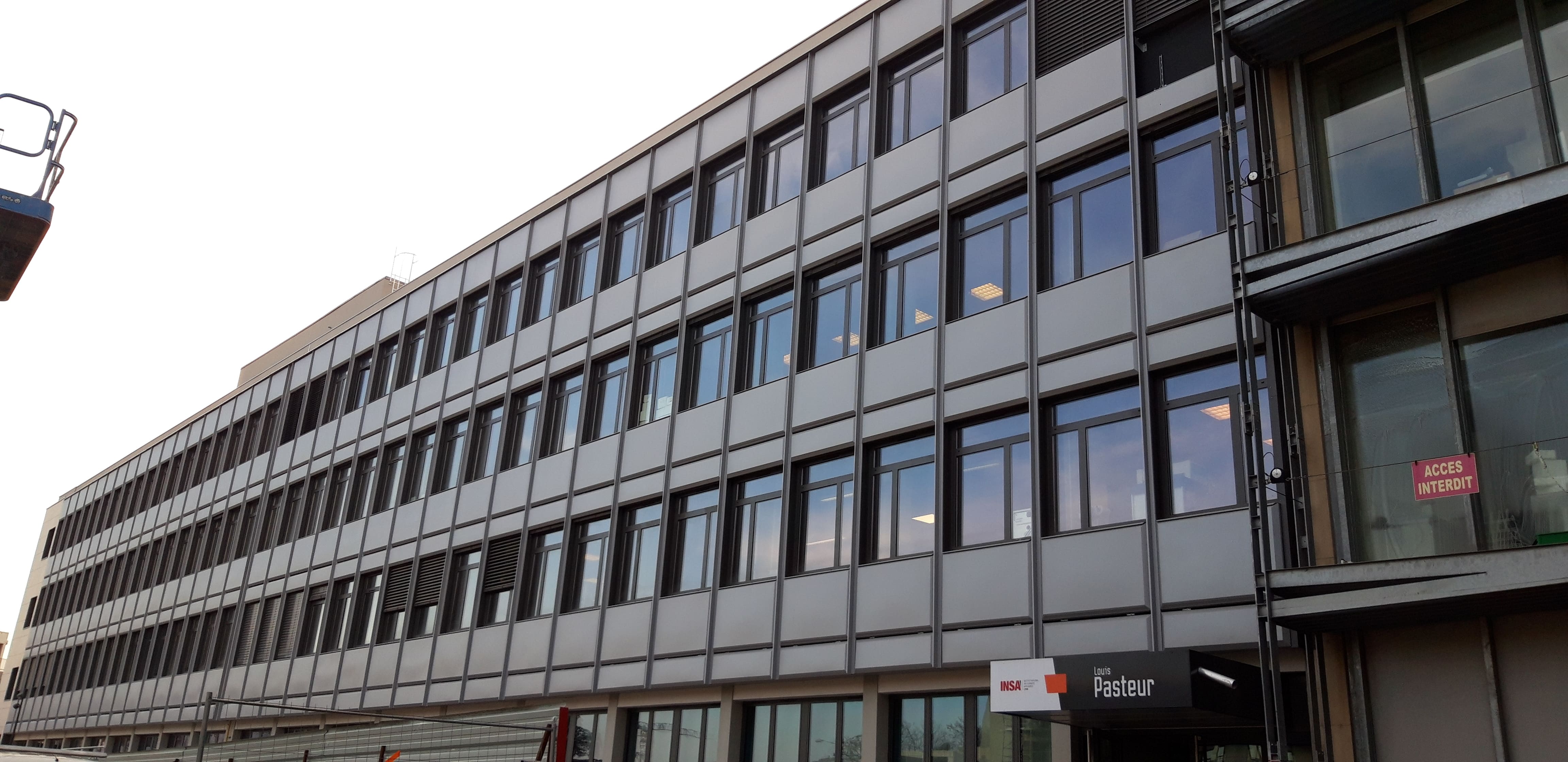 Rénovation de 5 bâtiments de l'INSA Lyon | Techniwood
